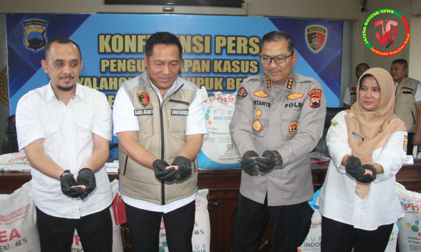 Polda Jateng Bongkar Sindikat Mafia Pupuk, Kerugian Negara Tembus Rp4,3 ...